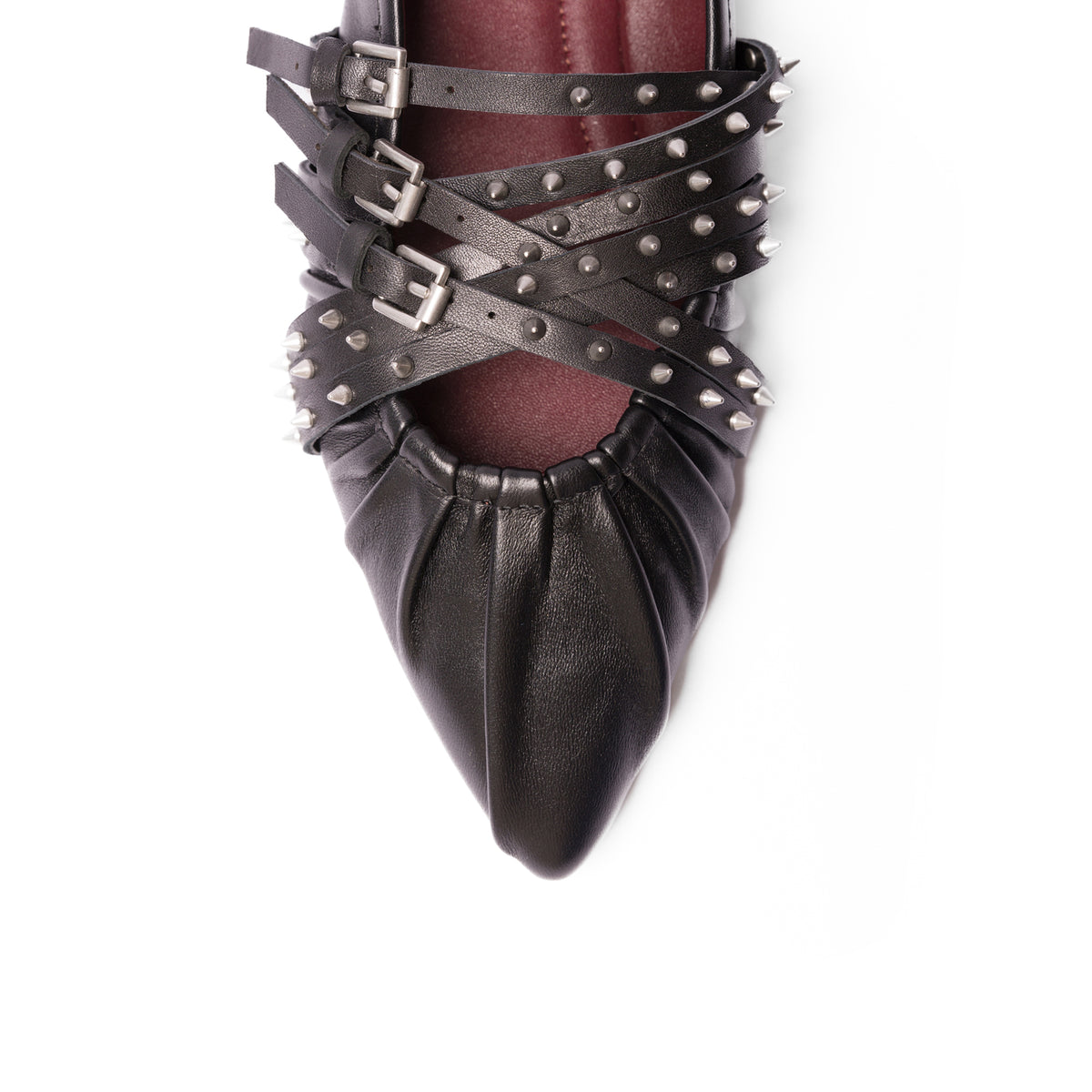 ASH BLACK BRENDA FLAT | Dafne Shop